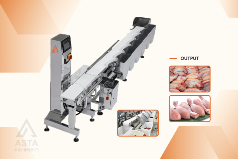 Automatic Weighing and Sorting Conveyor Line - Asta Machineries