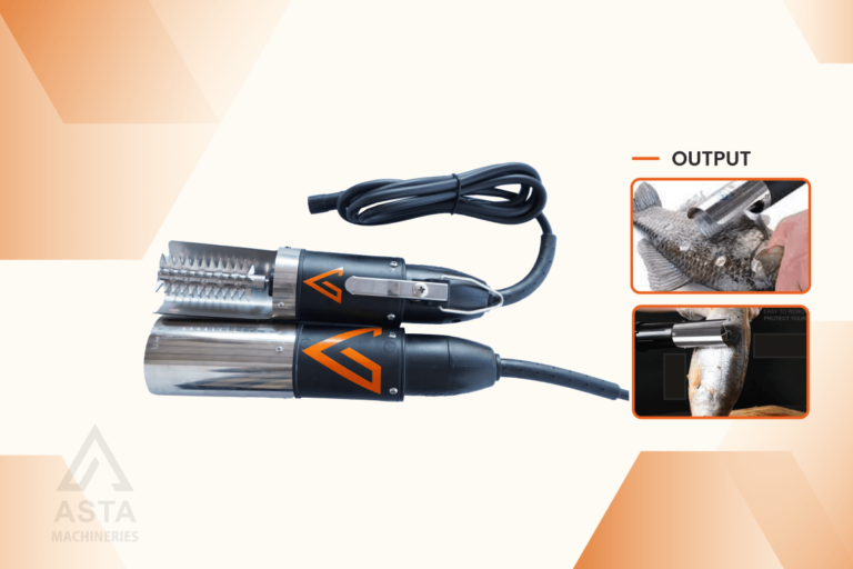 Electric Hand Held Fish Descaler - Asta Machineries